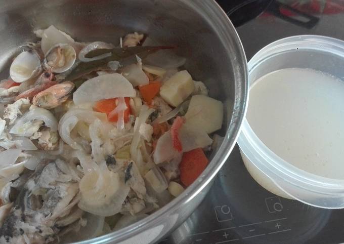 Fumet de pescado Receta de Espe-cial Juárez Moreno- Cookpad