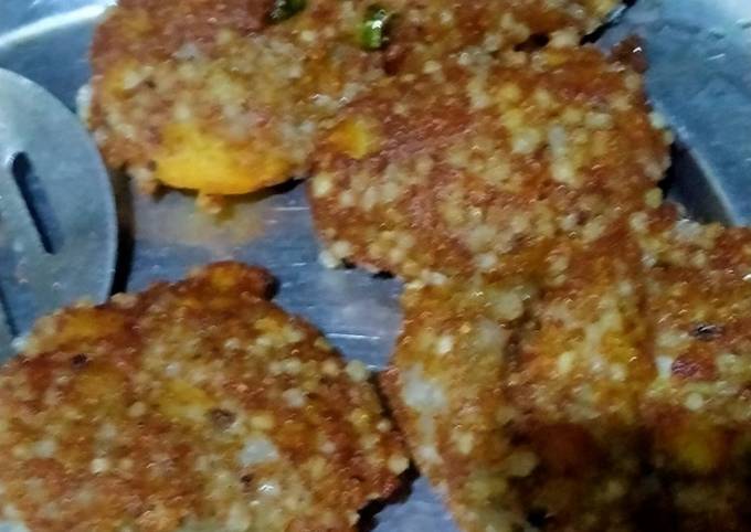 Sago Vada Recipe by Leena Chugh - Cookpad