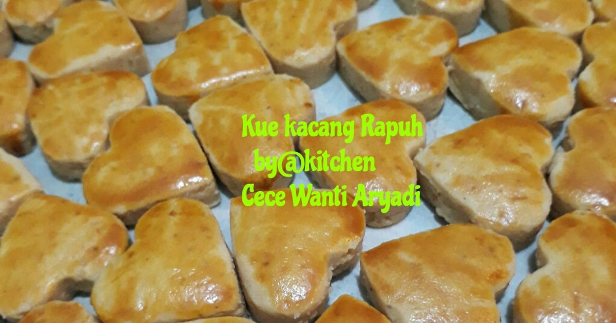 Resep #71. Kue Kacang Rapuh oleh Cece Wanti - Cookpad