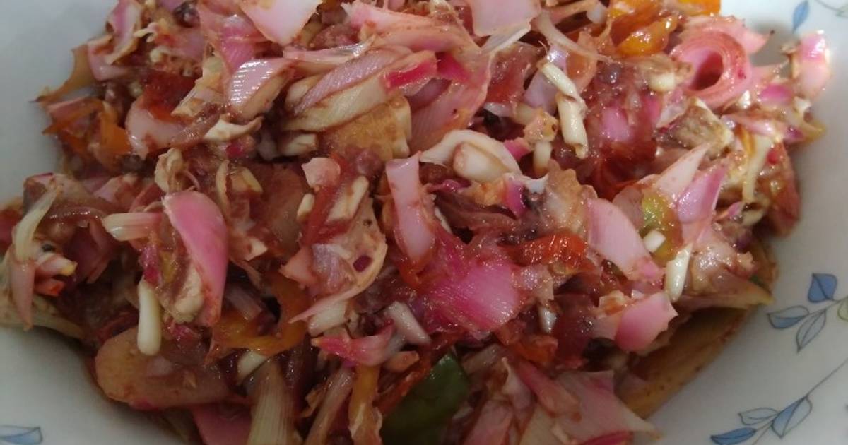 Resep Sambal kecicang (bunga kecombrang) oleh Larash - Cookpad