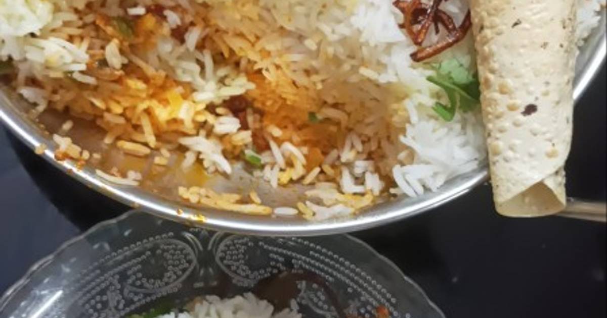 Vegetable layer biryani Recipe by Dream Thakrar - Cookpad