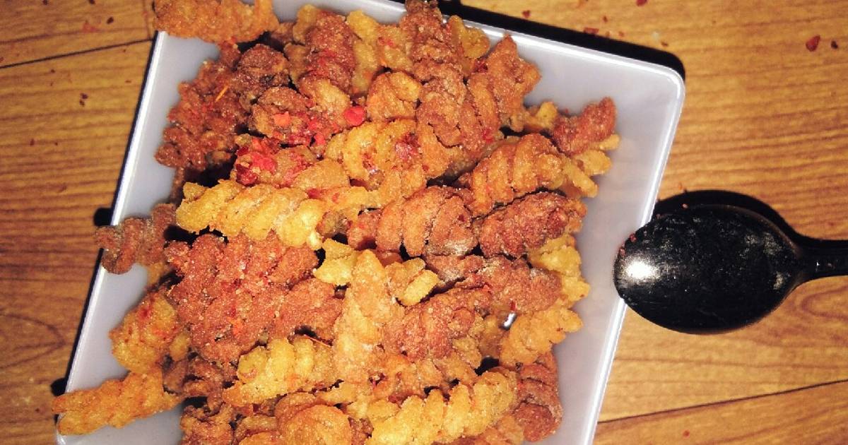 32 resep snack makaroni spiral enak dan mudah - Cookpad