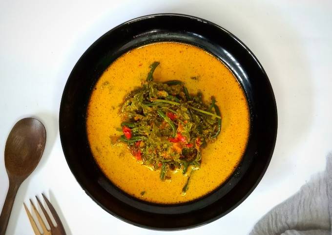 Resep Gulai Pakis oleh Mawaddah Tarjib - Cookpad