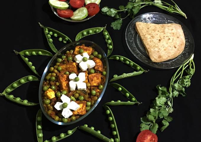 Matar Paneer Recipe by Sudipa Gope - Cookpad