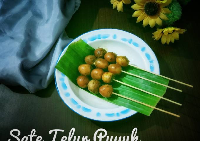 Resep Sate Telur Puyuh oleh Veni KM - Cookpad