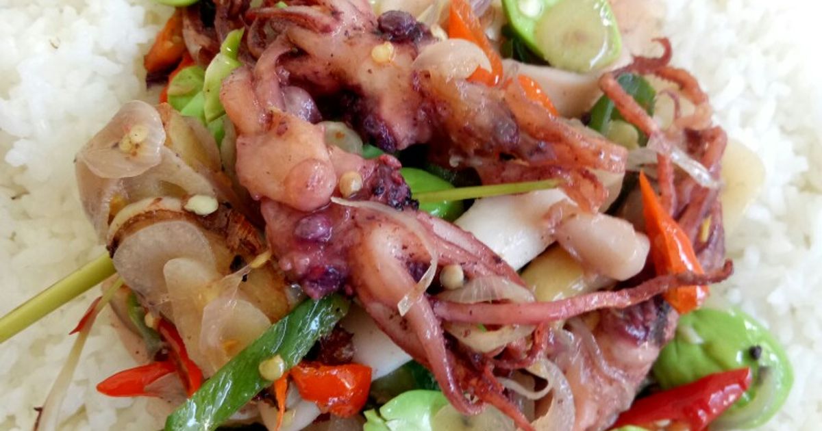 Resep Cumi Pete oleh putu rani kurnia mega ningrum - Cookpad