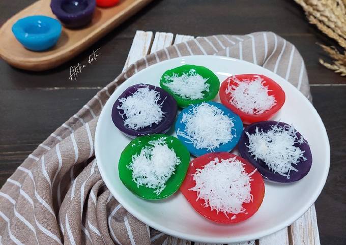 Resep Kue Lumpang Pelangi oleh Atika Duta - Cookpad