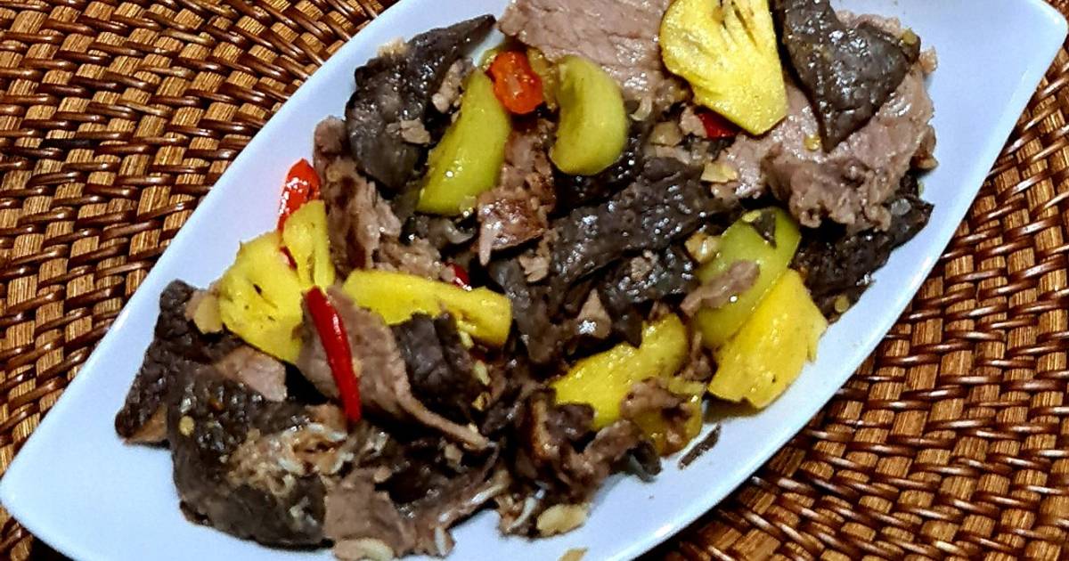 174 resep oseng paru dan daging enak dan mudah - Cookpad