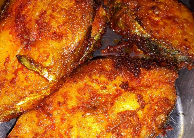 Surmai fish fried Recipe by Bhavna Rathod - Cookpad
