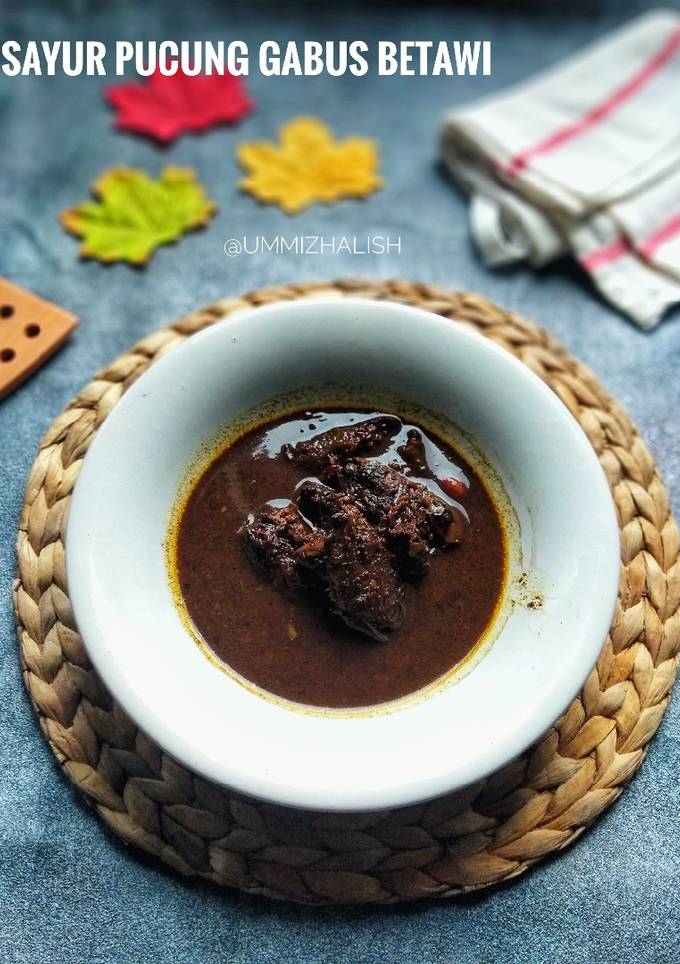 Resep Sayur Pucung Gabus Betawi oleh Farhah - Cookpad