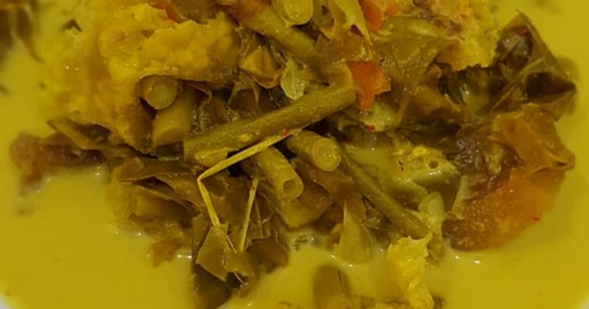 Resep Kuah Lemak Daun Melinjo oleh Puetry Wahyuni - Cookpad