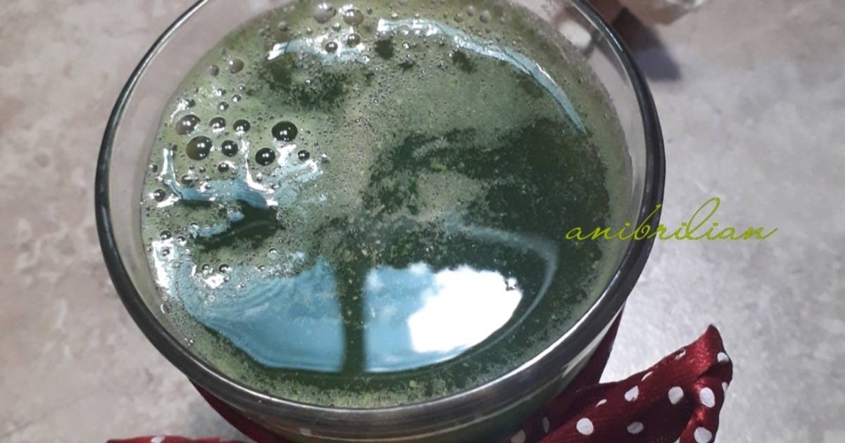 Resep Jus bayam madu oleh Ani Brilian - Cookpad