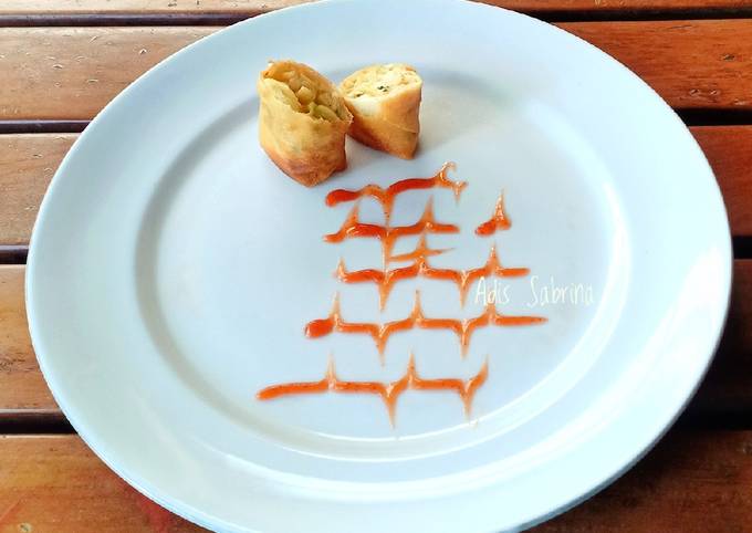Resep Chicken pasta spring roll oleh Adis Sabrina - Cookpad