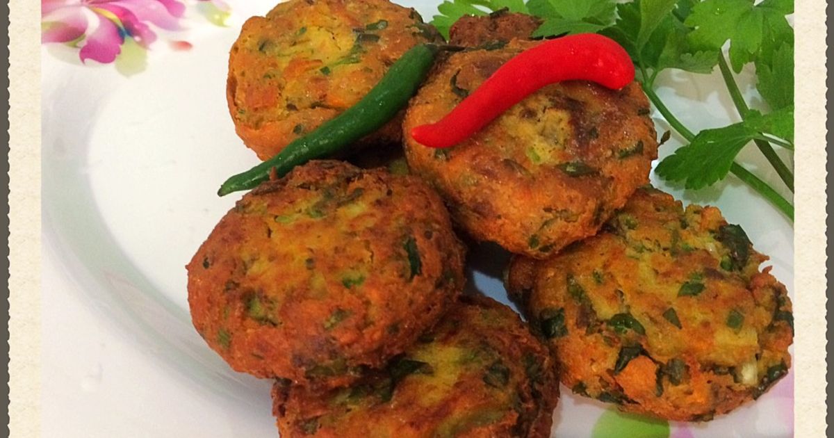 Resep Perkedel Sayur Kacang Humus oleh kudungga - Cookpad