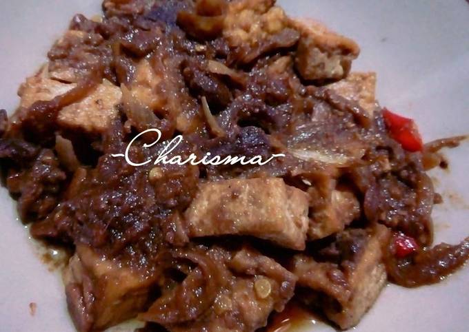 Resep Daging Tahu Masak Tauco oleh Charis - Cookpad
