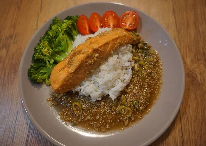 Resep Salmon Teriyaki oleh The Mill's Fart - Cookpad