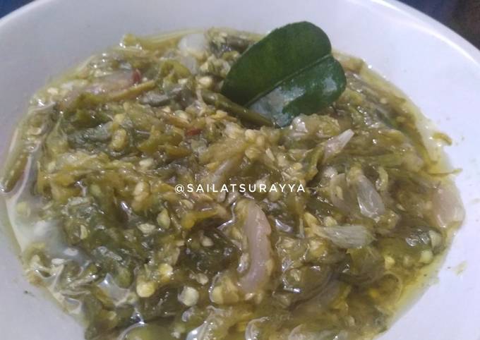 Resep Sambal Ijo Padang oleh Saila Tsurayya - Cookpad