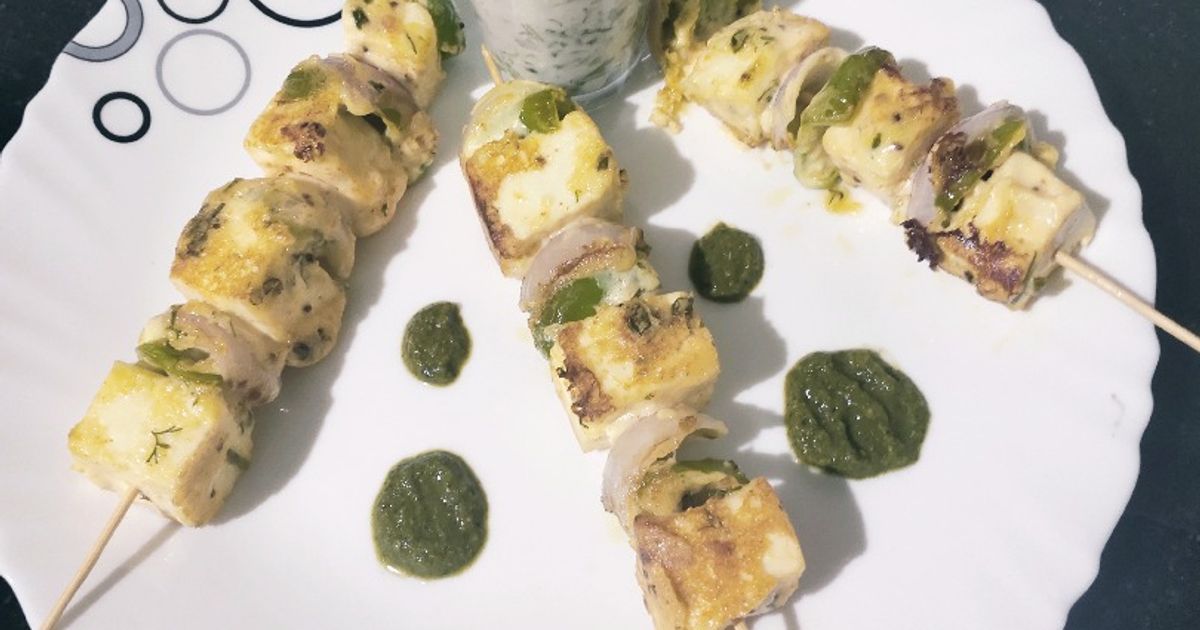 Paneer Tikka Masala (Paneer Barbecue) Recipe By Arti Gondhiya