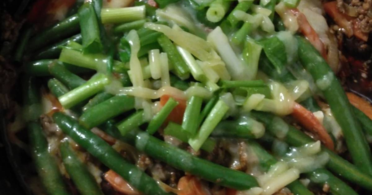 Resep Tumis sayuran, Daging & Keju (Stir fry Veggies mince and cheese ...