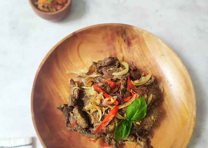 Resep SEI SAPI SAMBAL LU'AT NTT ala Rumahan (tanpa diasap) oleh ricke ...