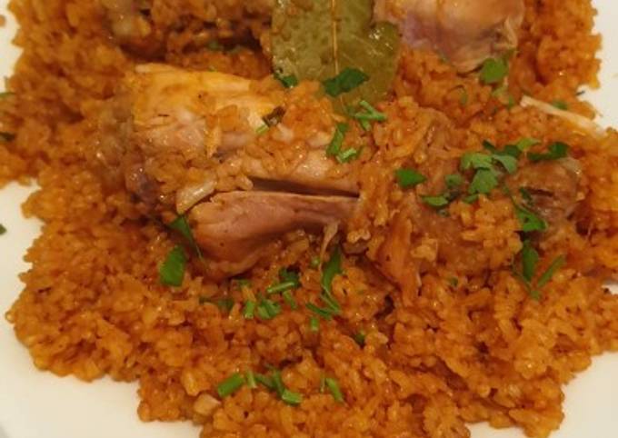 Arroz rojo con pollo Receta de AMY Con Sus Recetas Tradicionales ...