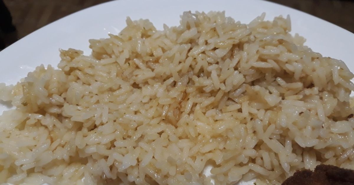 Arroz Con Cubito Knorr Receta de Majo Carrato- Cookpad