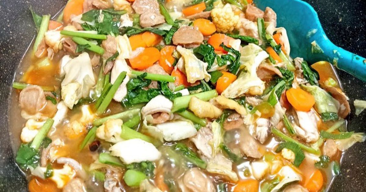 Resep Cap Cay Kuah oleh Nyollaaa - Cookpad