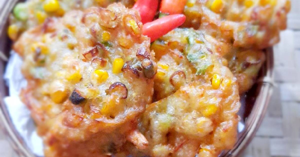 Resep Bakwan jagung tepung bumbu oleh Aeny Poenya ( 7540416) - Cookpad