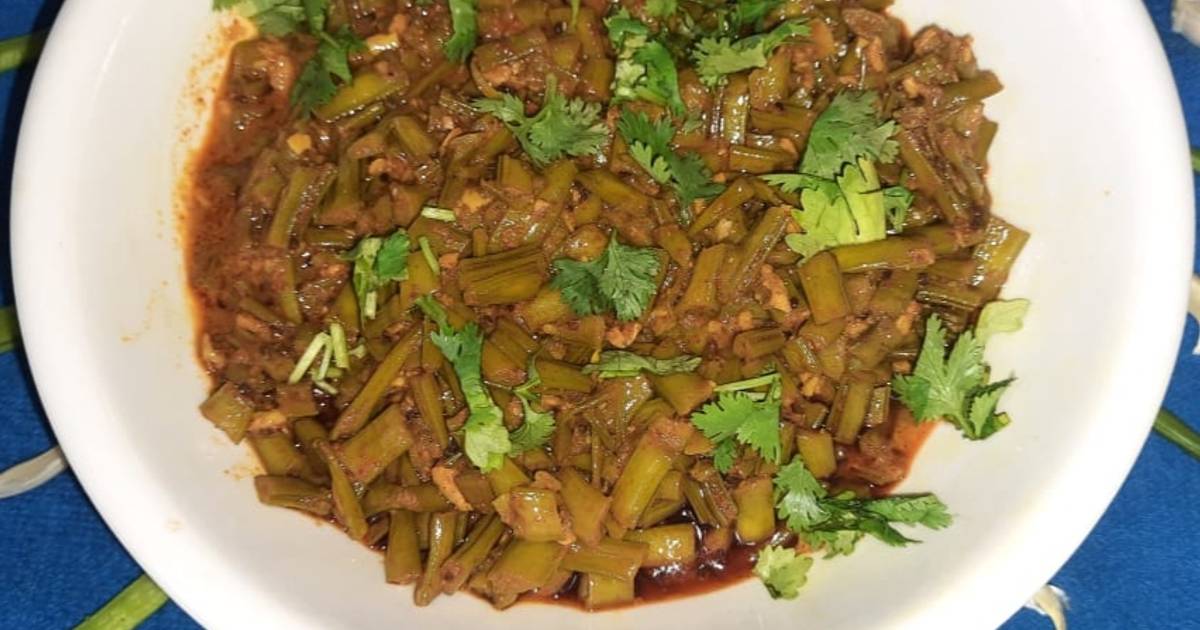 Mitali Chavda (Mitali Darshan Vala) દ્વારા રેસીપી લસણીયા ગુવાર નું શાક ...