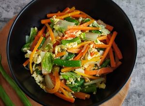 Resep orak arik buncis bunga kol rumahan enak dan mudah - Cookpad