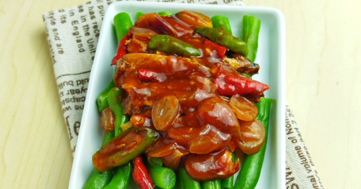 Resep Buncis Siram Sarden oleh Neti Yuliasari - Cookpad