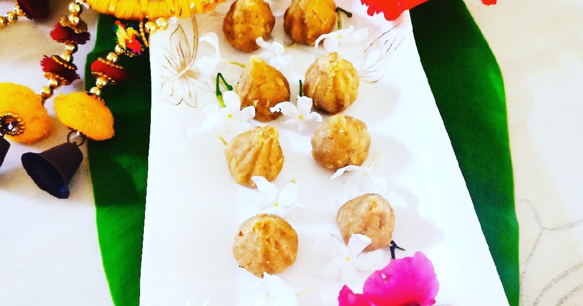 Wheat Flour Modak Recipe by Unlock foodie - Cookpad