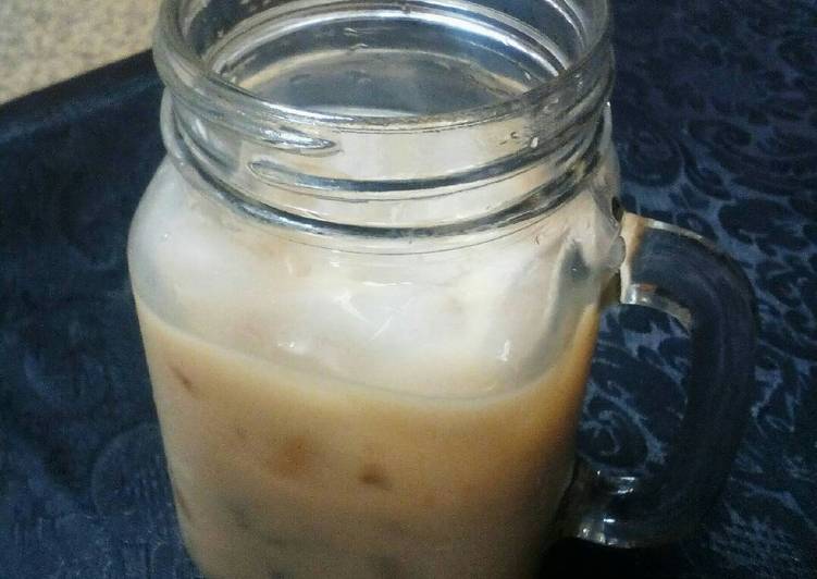 Resep Teh Susu Cincau oleh Elza Simple Kitchen - Cookpad