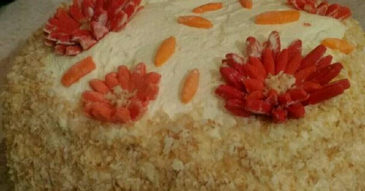 Fresh cream cake Recipe by Aklima - Cookpad