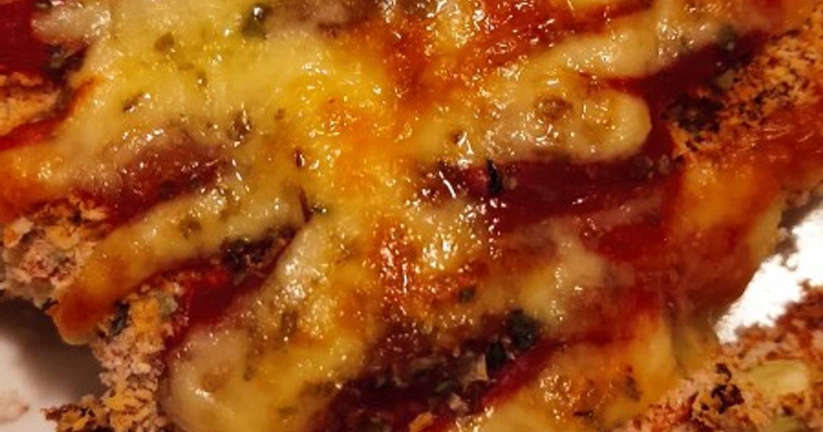 Coliflor Apanada o pizza de coliflor Receta de Lorita- Cookpad