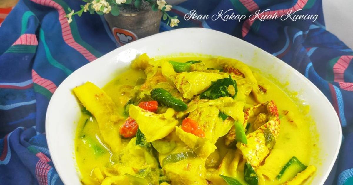 Resep Ikan Kakap Kuah Kuning oleh Chiensyn Kuliner - Cookpad