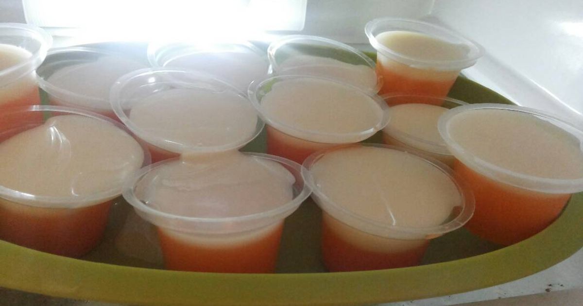 Resep Silky Puding Susu Mangga Saus Fla oleh anneke Putri - Cookpad