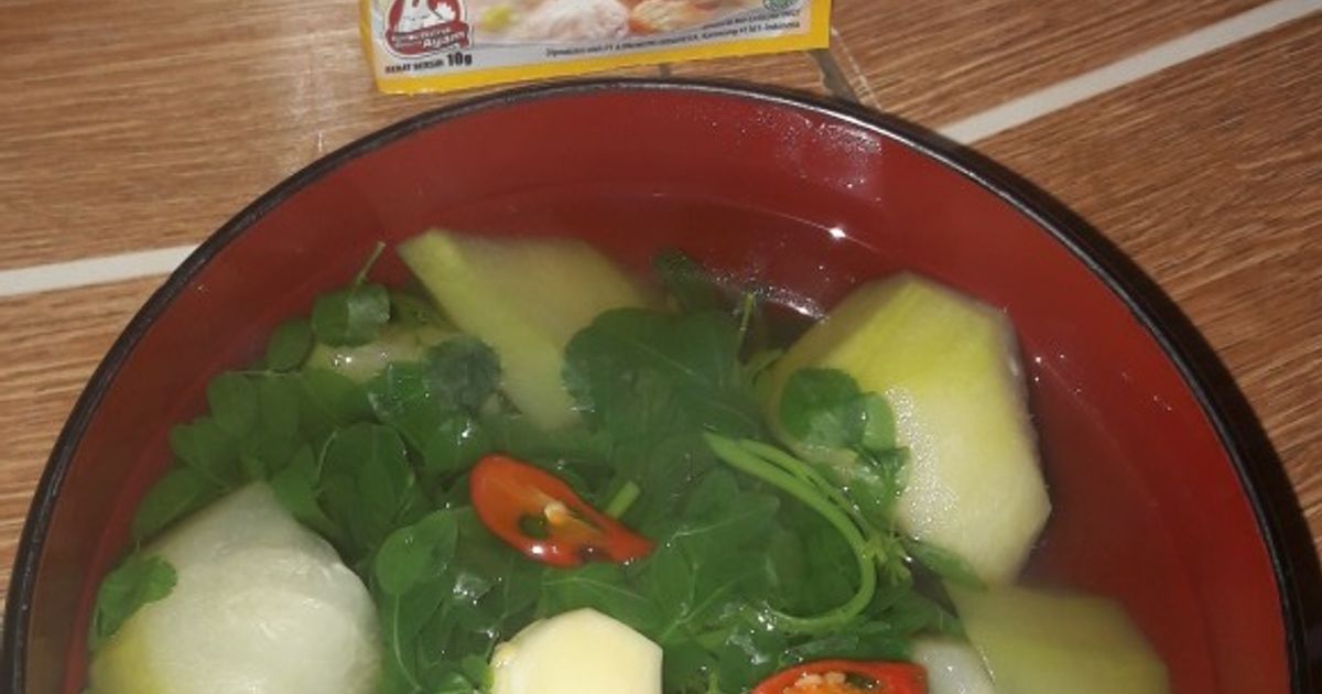 Resep Sayur Daun Kelor Labu Putih oleh Teh Ellsa - Cookpad