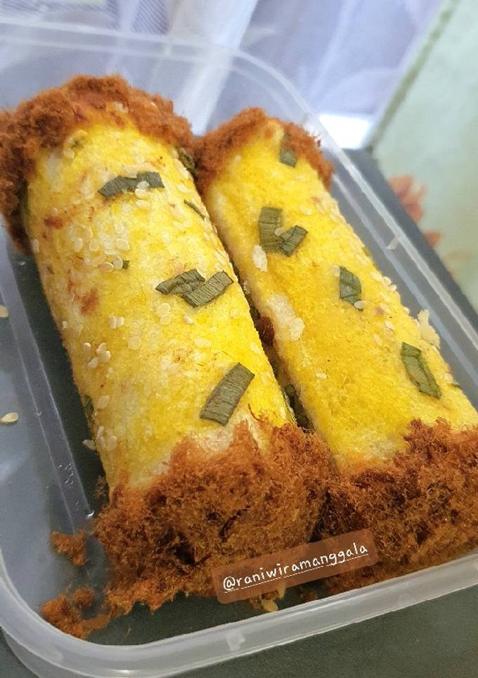 Resep 170. Floss roll roti tawar oleh Rani Wiramanggala - Cookpad