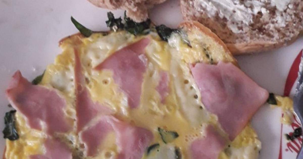 Pizzeta de huevo Receta de Daniela Román Ulloa- Cookpad