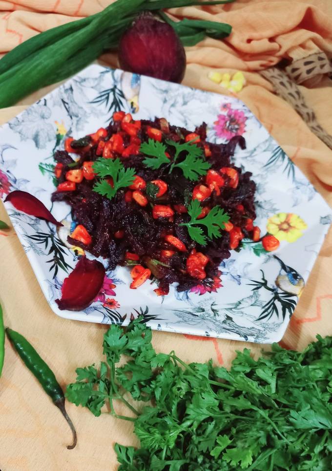 चुकंदर और मकई की सब्जी (Chukandar Aur Makee Ki Sabji ki recipe in hindi ...