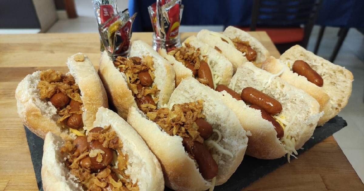 Mini hot dogs Receta de Aino- Cookpad