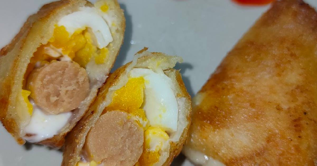 Resep Kulit Lumpia Mayo Telur Sosis oleh Ajeng Putri Utari - Cookpad