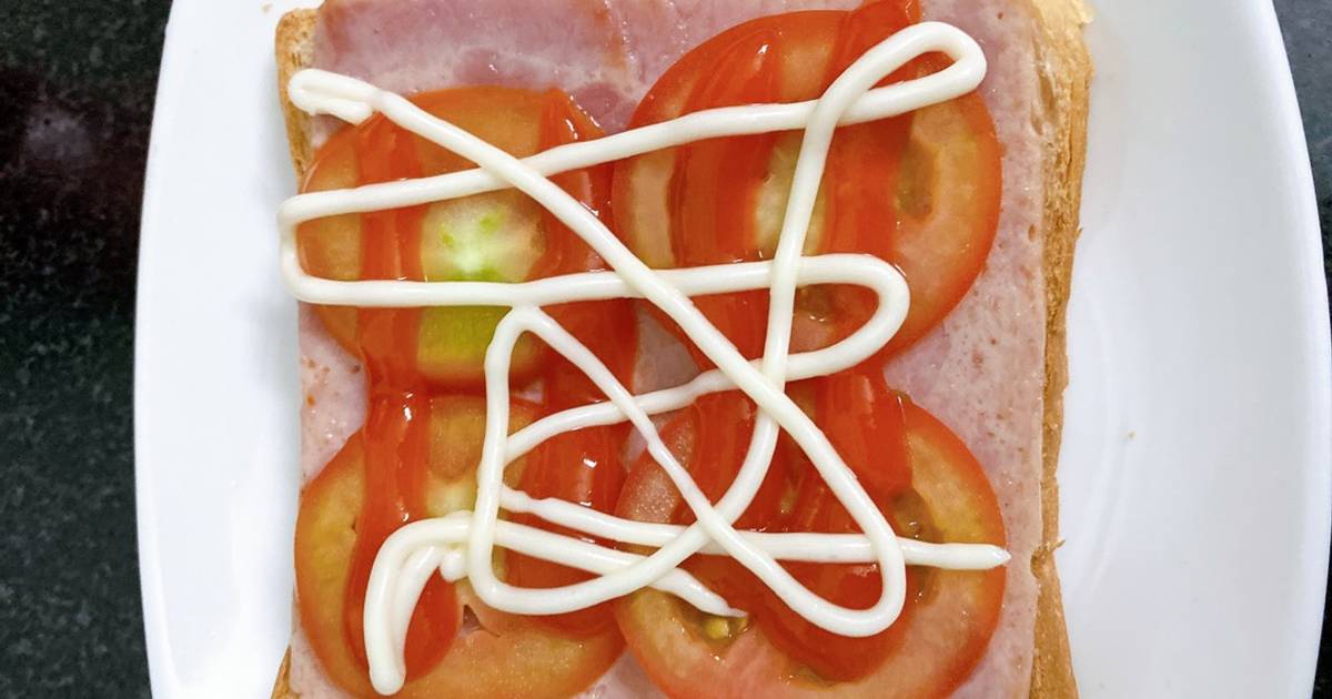 Cách Làm Món Sandwich Jampon+phô mai của Kim Châu Thị Hoàng - Cookpad