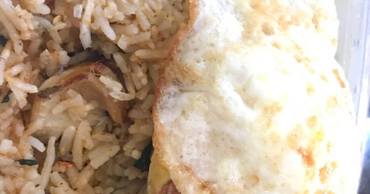 Concoction Rice and fried egg Recipe by Nkechi M - Cookpad