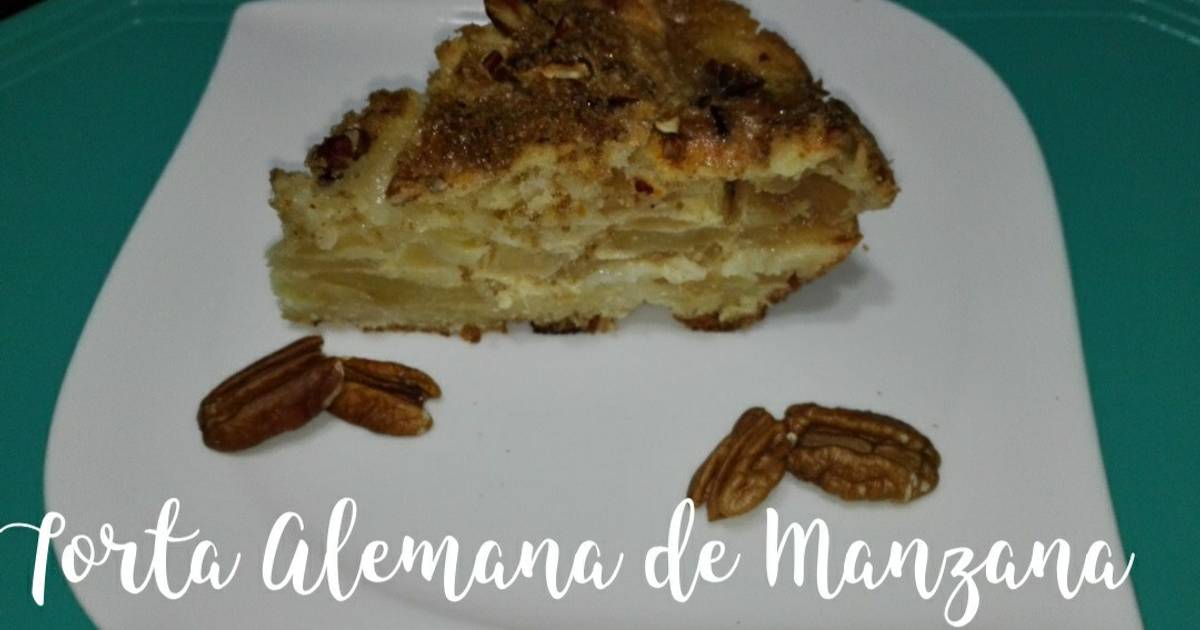 Torta alemana de manzana Receta de Carolina - Cookpad