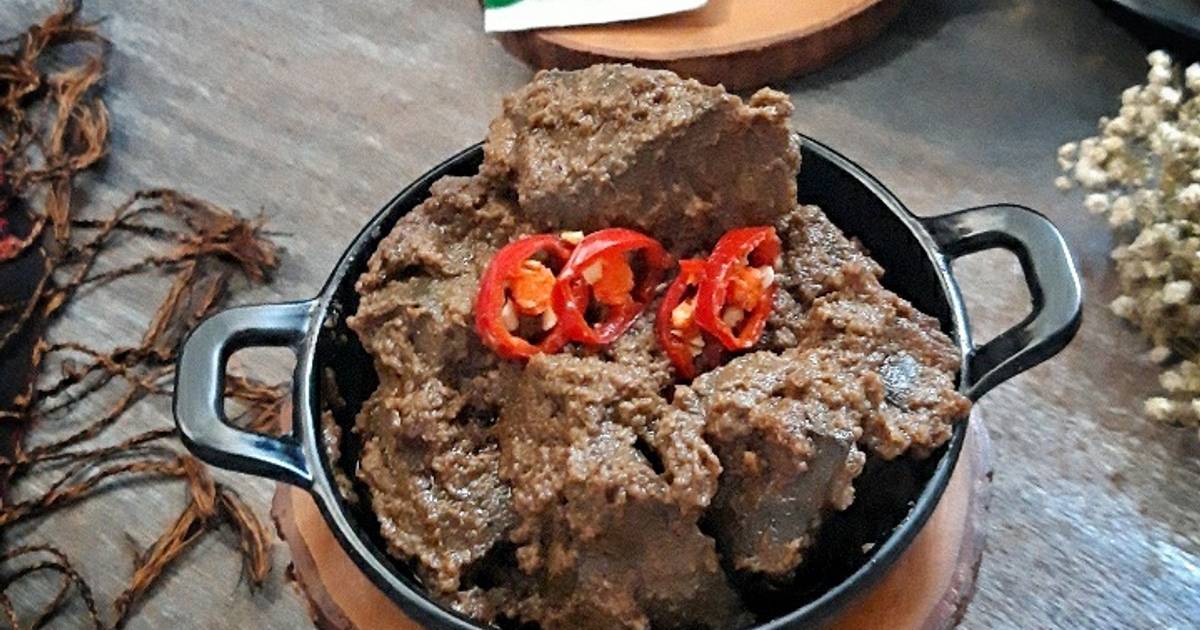 Resep Rendang hati sapi oleh Heny Widy - Cookpad