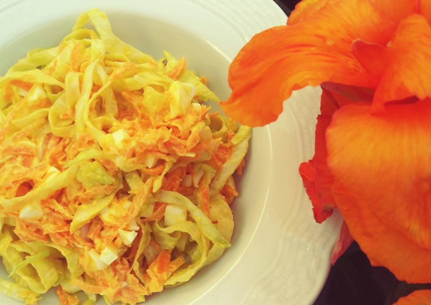 Ensalada de repollo y zanahoria Receta de Cocinando en Casa🍴🏡- Cookpad