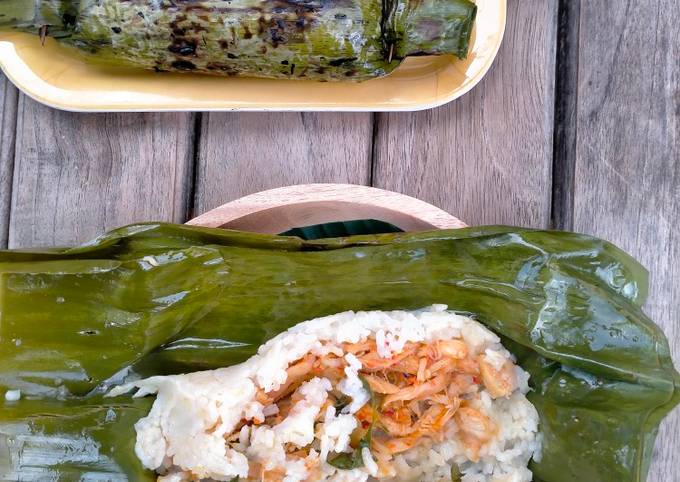 Resep Nasi Bakar Ayam Suwir Kemangi Oleh Norma Rizky Cookpad