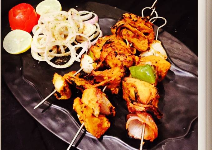 Roasted Soya champ tikka Recipe by Tina matta - Cookpad